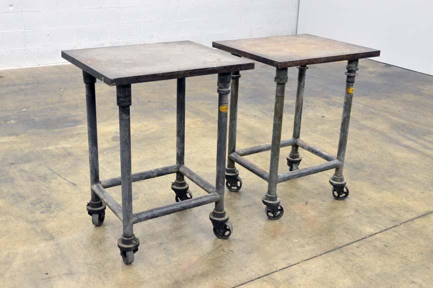 Lot #179: (2) Nolan Corporation Antique Turtle Carts - WireBids